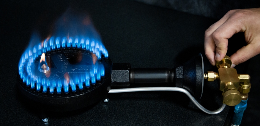 High Pressure Cast Iron Propane Burners, Pipe Burners Texas, Stick ...